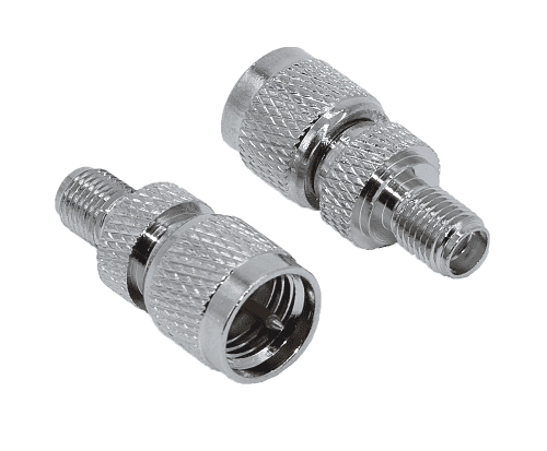 Mini UHF Male to SMA Female Adapter