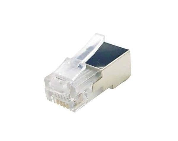Modular Plug Long Body Telephone Connector RJ12 6P6C Shielded Male