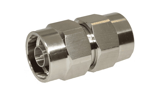 N Type Plug/Plug Adaptor Hex Coupling