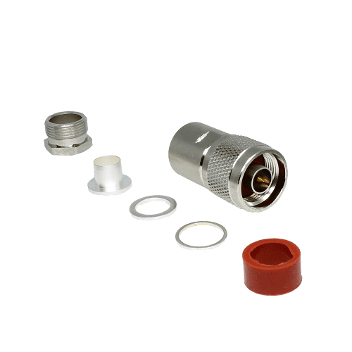 N Type Straight Clamp Plug 8D-FB