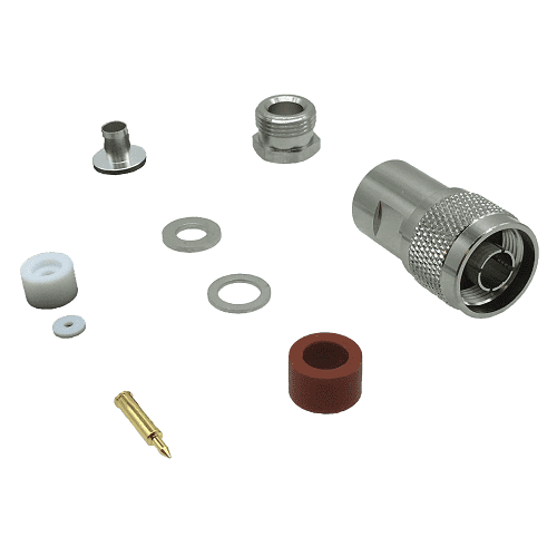 N Type Straight Clamp Plug LMR300 5D-FB Easy-Fit