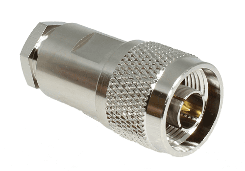 N Type Straight Clamp Plug LMR300 5D-FB Easy-Fit