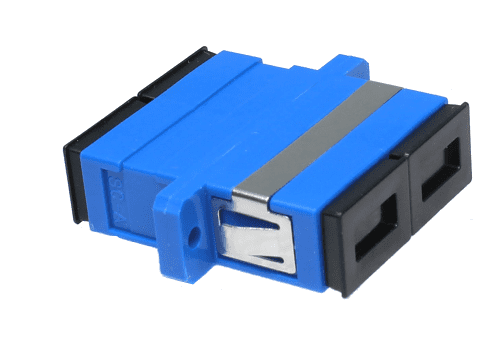 SC/SC Adaptor SM Duplex Blue SCD FP