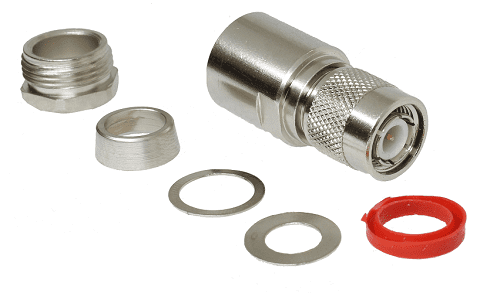 TNC Clamp Plug RG213 214