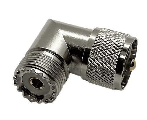 UHF Right-Angled P/J Adaptor