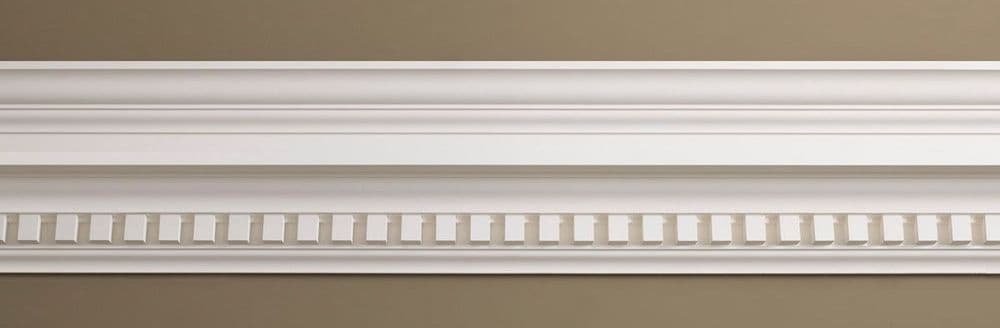 Georgian Classical Dentil Plaster Cornice