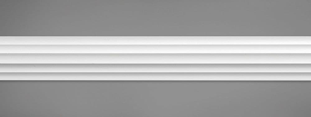 Authentic Concave Art Deco Plaster Panel Mould