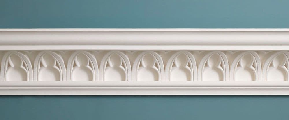 Gothic Georgian Plaster Cornice