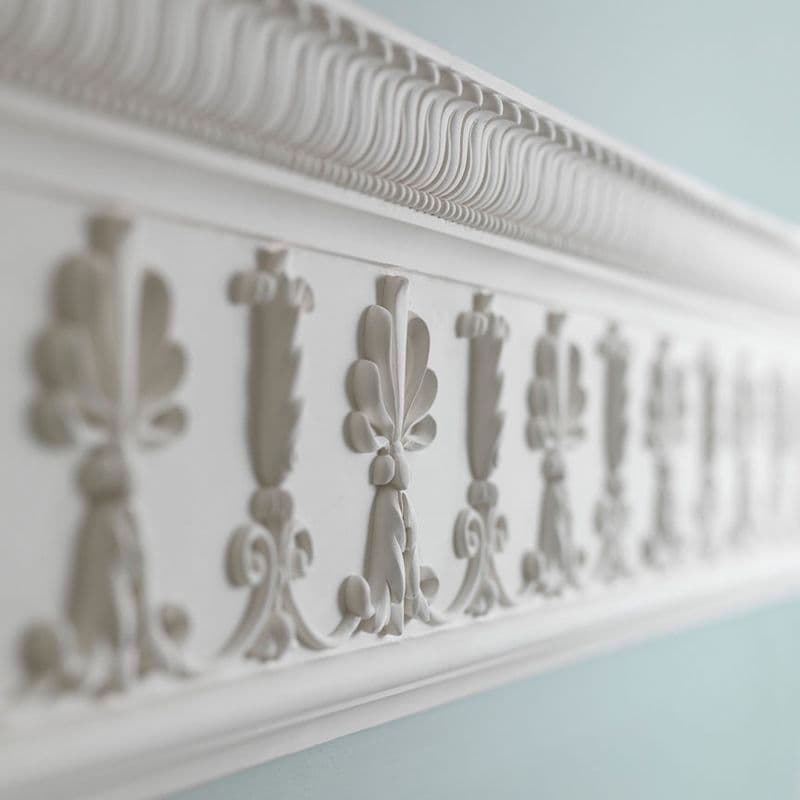 Neo Classica Decorative Floral Plaster Frieze