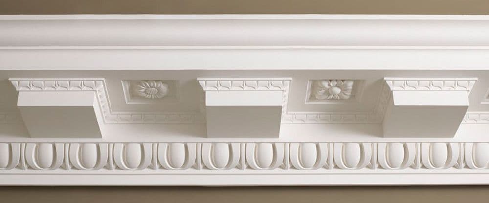 Robert Adam Doric Modillion Block Georgian Plaster Cornice