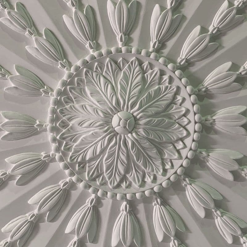 Artex Adam Ceiling Rose | Shelly Lighting