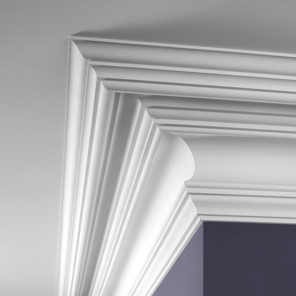 Authentic Large London Victorian Plain Plaster Cornice