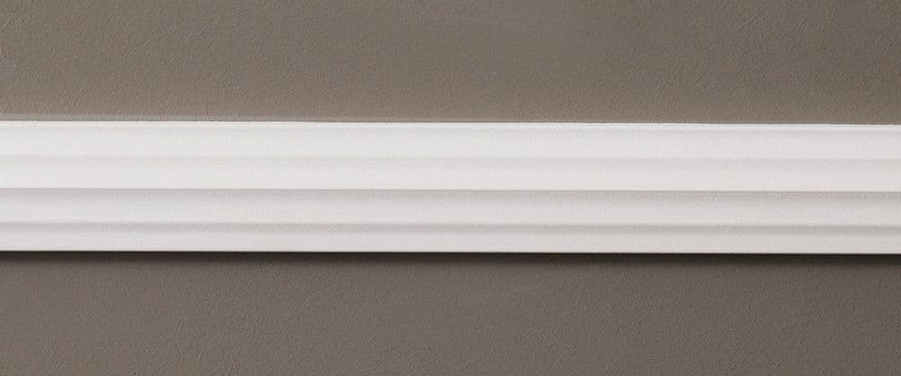 Small Plain Fluted Plaster Panel Mould