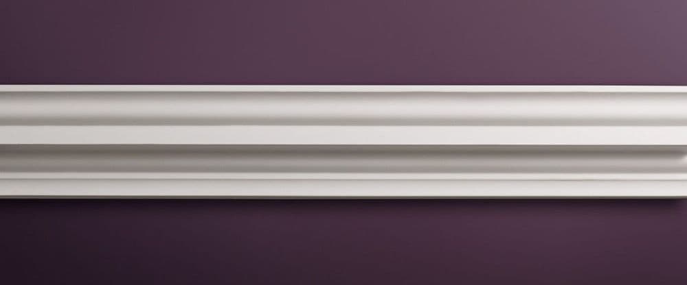 Small Plain Run Regency Plaster Cornice