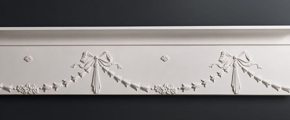 Swag & Drop Frieze Plaster Cornice