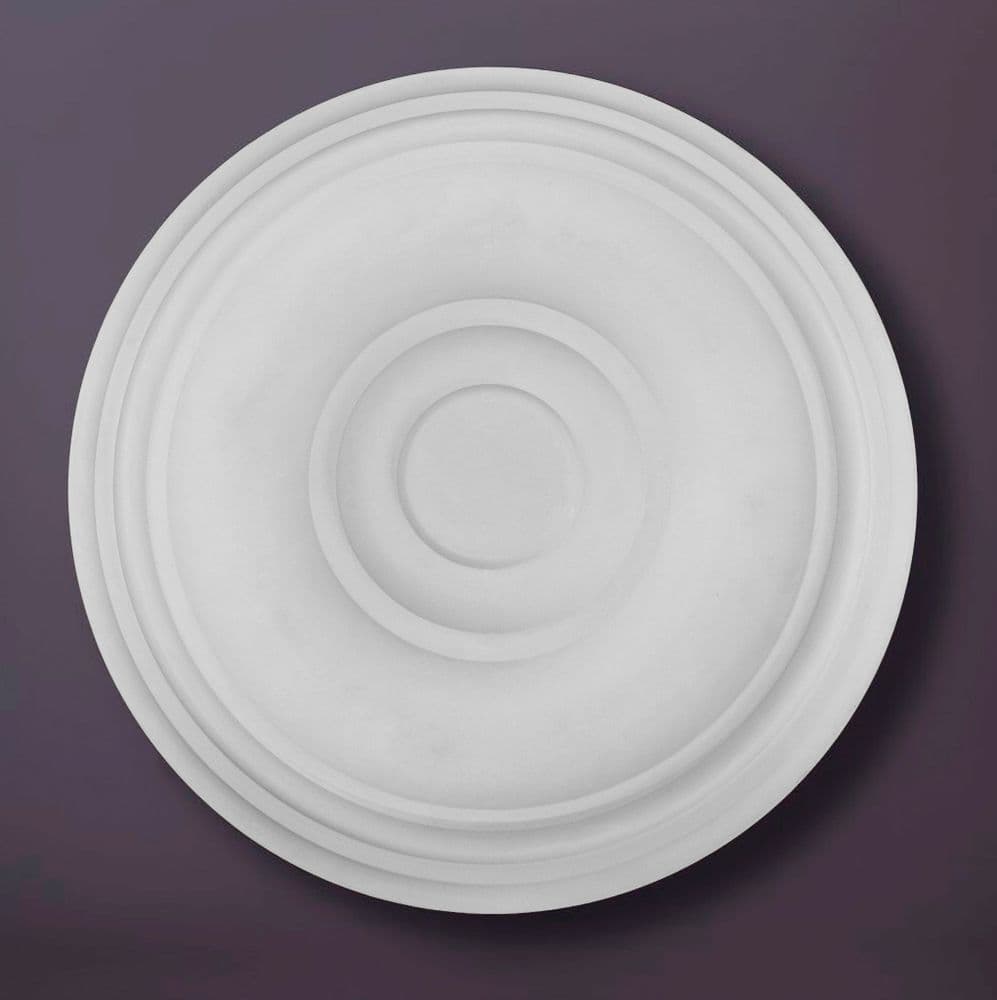 Large Plain Georgian Plaster Ceiling Rose