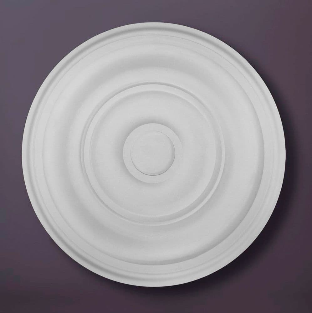 Large Plain Georgian Plaster Ceiling Rose