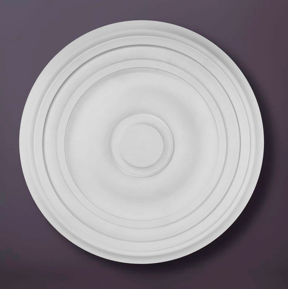 Small Plain Georgian Plaster Ceiling Rose