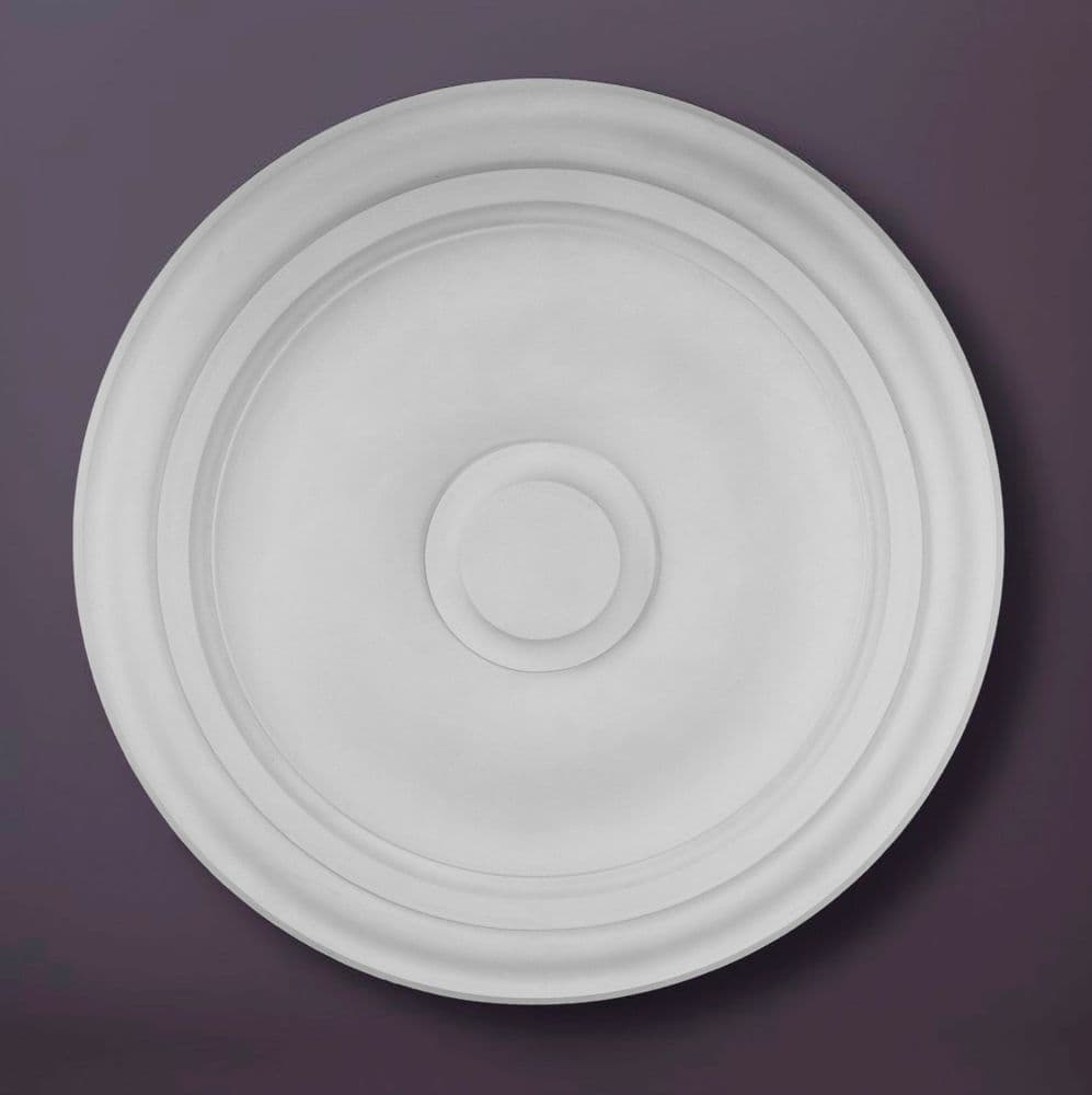 Large Plain Georgian Plaster Ceiling Rose