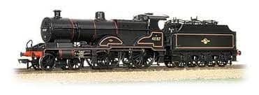 Bachmann 31-933A LMS 4P Compound 41143 BR Lined Black Late Crest