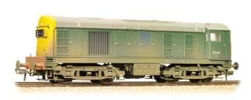 Bachmann 32-034AClass 20 20141 BR Green with full yellow panels weathered