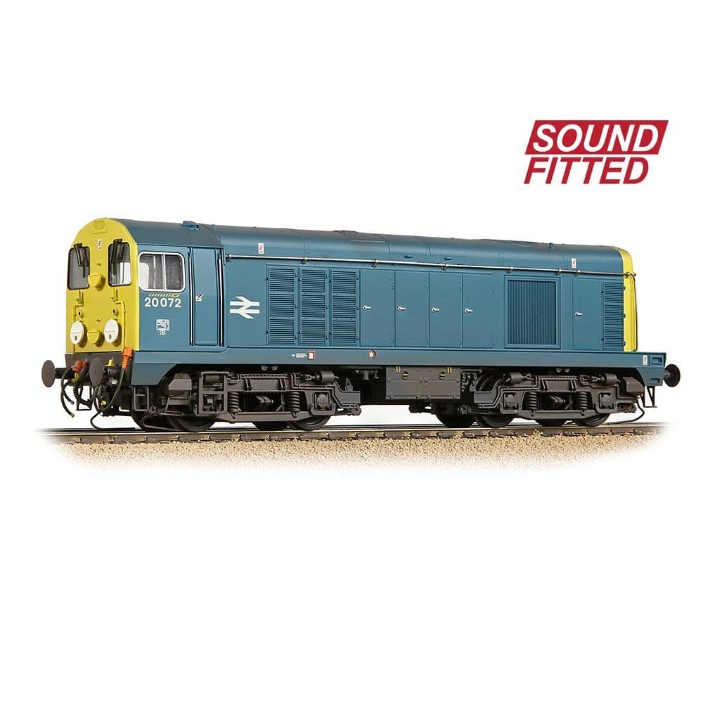 Bachmann 35-356SF Class 20 20072 BR Blue Disc head code weathered
