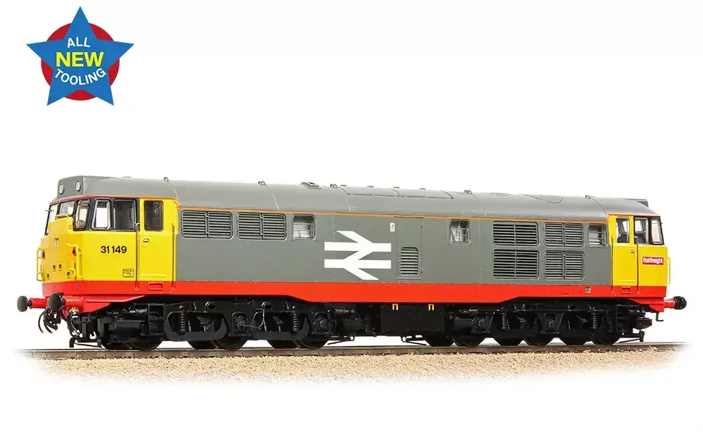 Bachmann 35-821A Class 31 31149 Railfreight Red Stripe