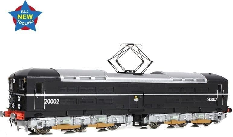 EFE Rail E82003 Bulleid Booster Locomotive 20002 BR Black / Silver ...