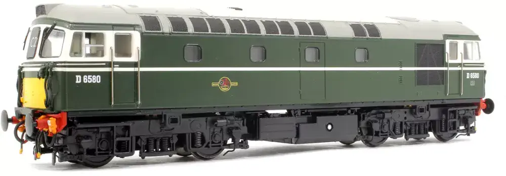 Heljan 3385 Class 33/1 D6580 BR Green with Small yellow panels