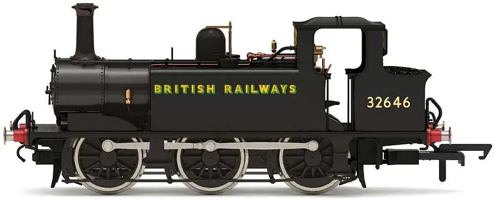 Hornby R30006 Terrier class BR 32646 Black British Railways Sunshine ...
