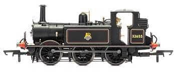 Hornby R3767X Class A1X Terrier 0-6-0T 32655 in BR black with early emblem