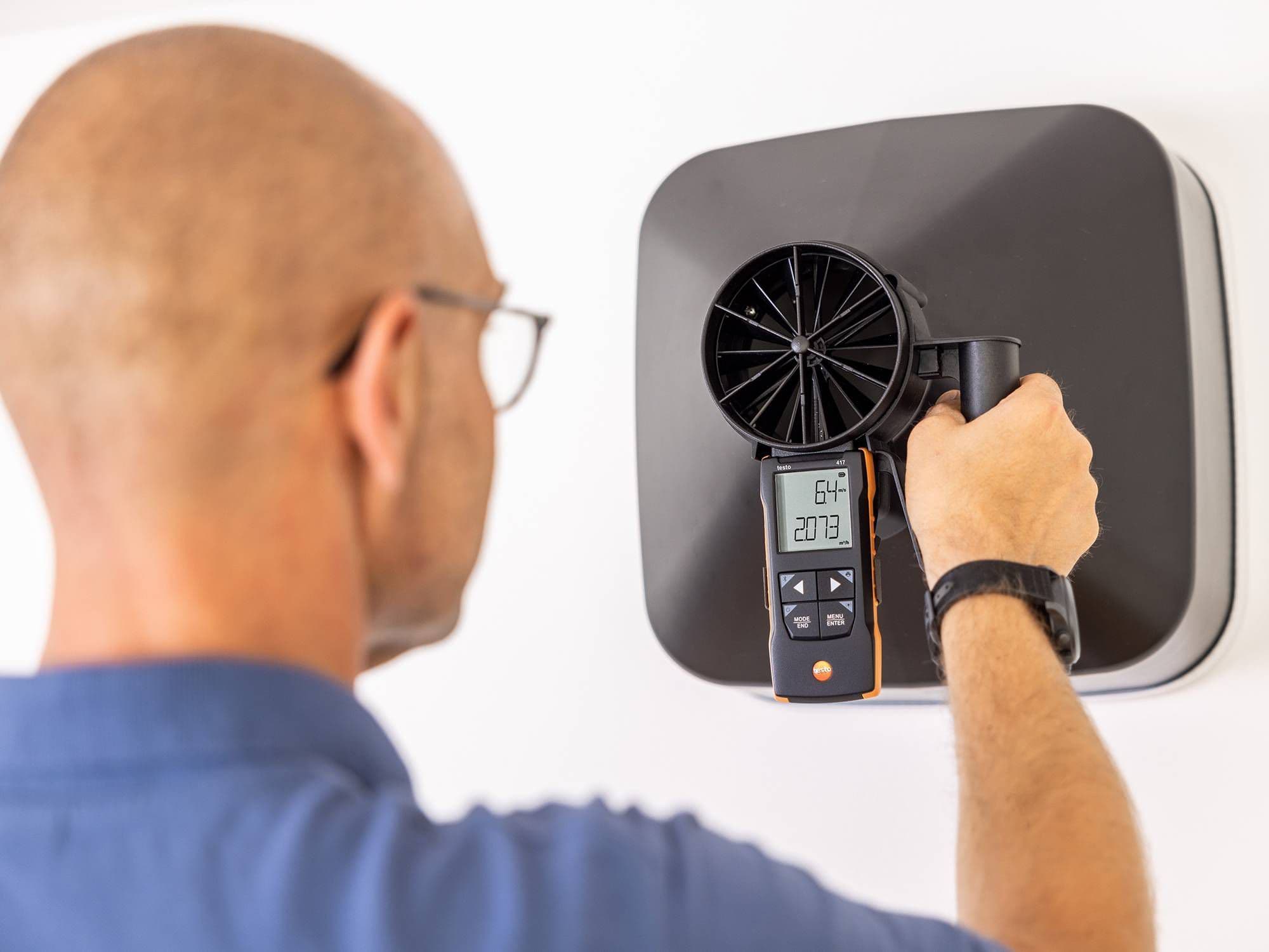 Testo 417 - Vane Anemometer Set 1