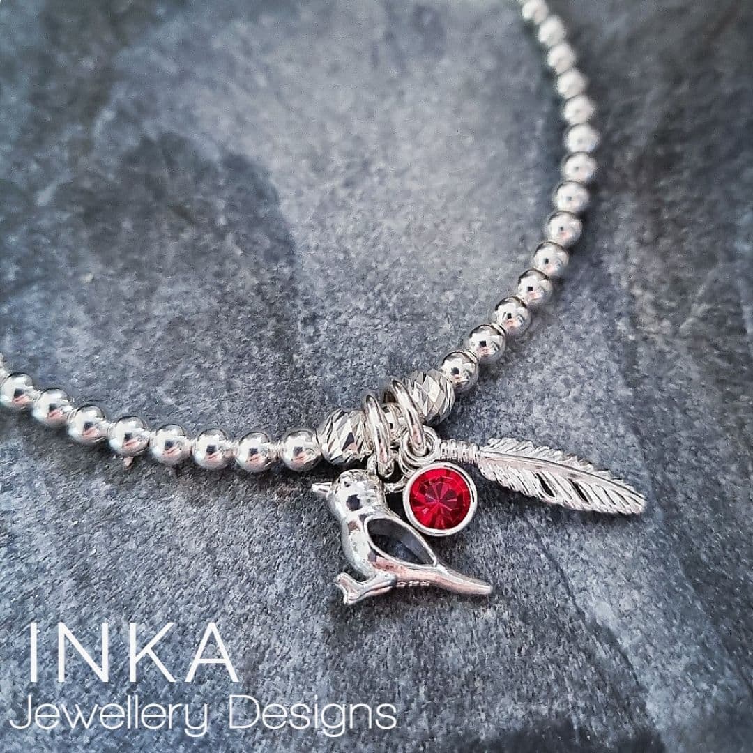 INKA Beaded Robin Bracelet