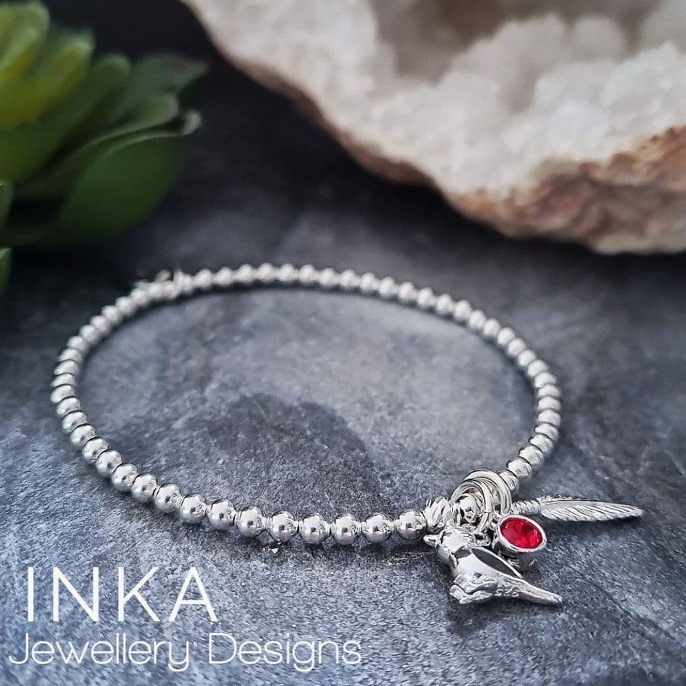 INKA Beaded Robin Bracelet