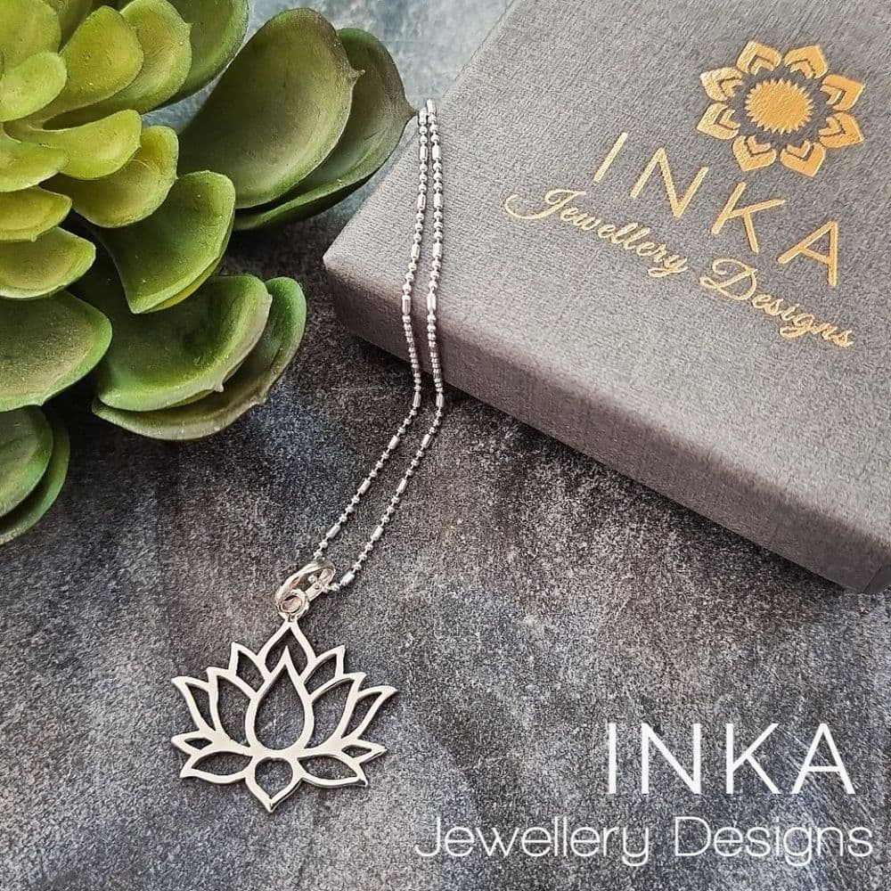 INKA Large Lotus Flower Necklace