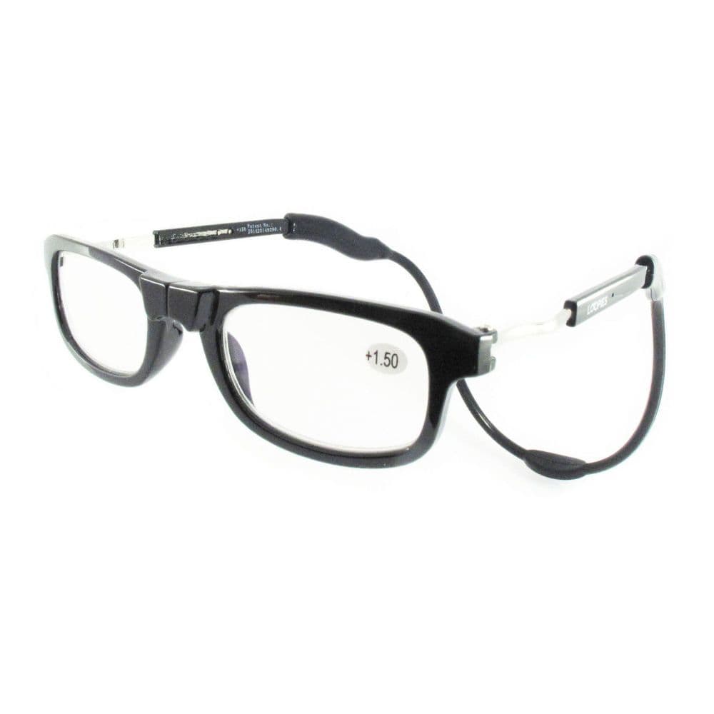 Loopies Black Magnetic Reading Glasses Loopies Black Magnetic Reading Glasses