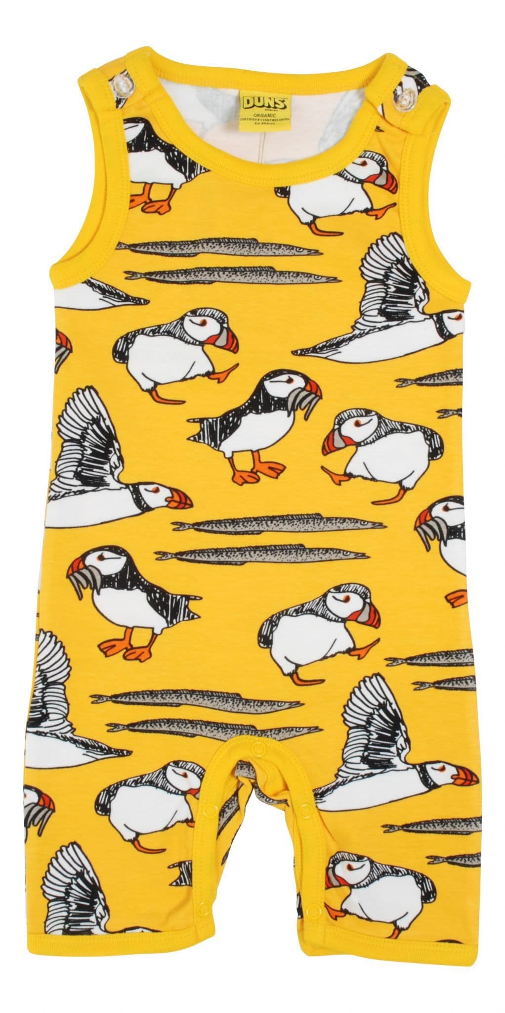 Duns Lemon Puffin Summer Dungarees