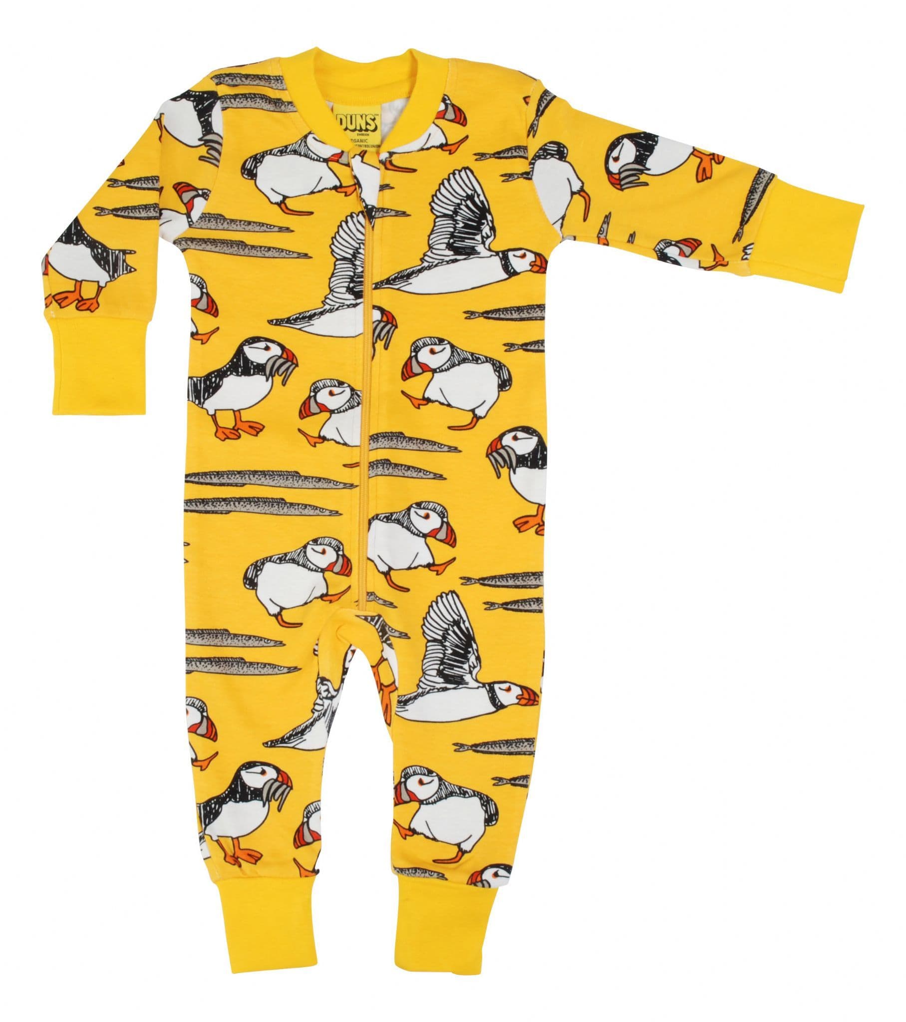 Duns Lemon Puffin Zip Suit