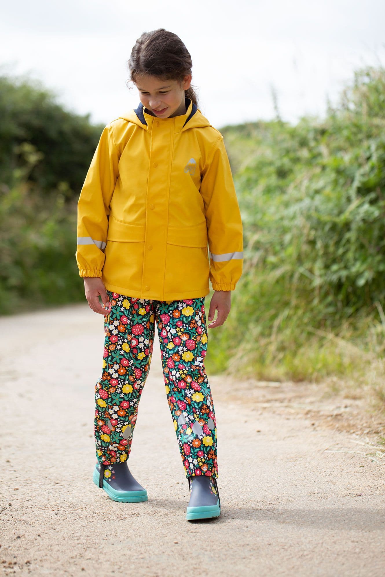 Frugi Puddle Buster Coat Bumblebee
