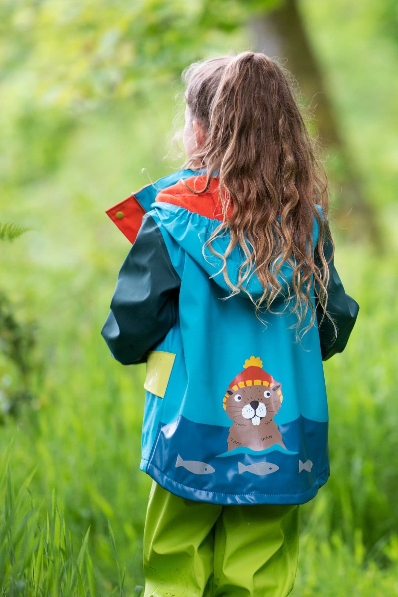 Frugi The National Trust Beaver Puddle Buster Coat