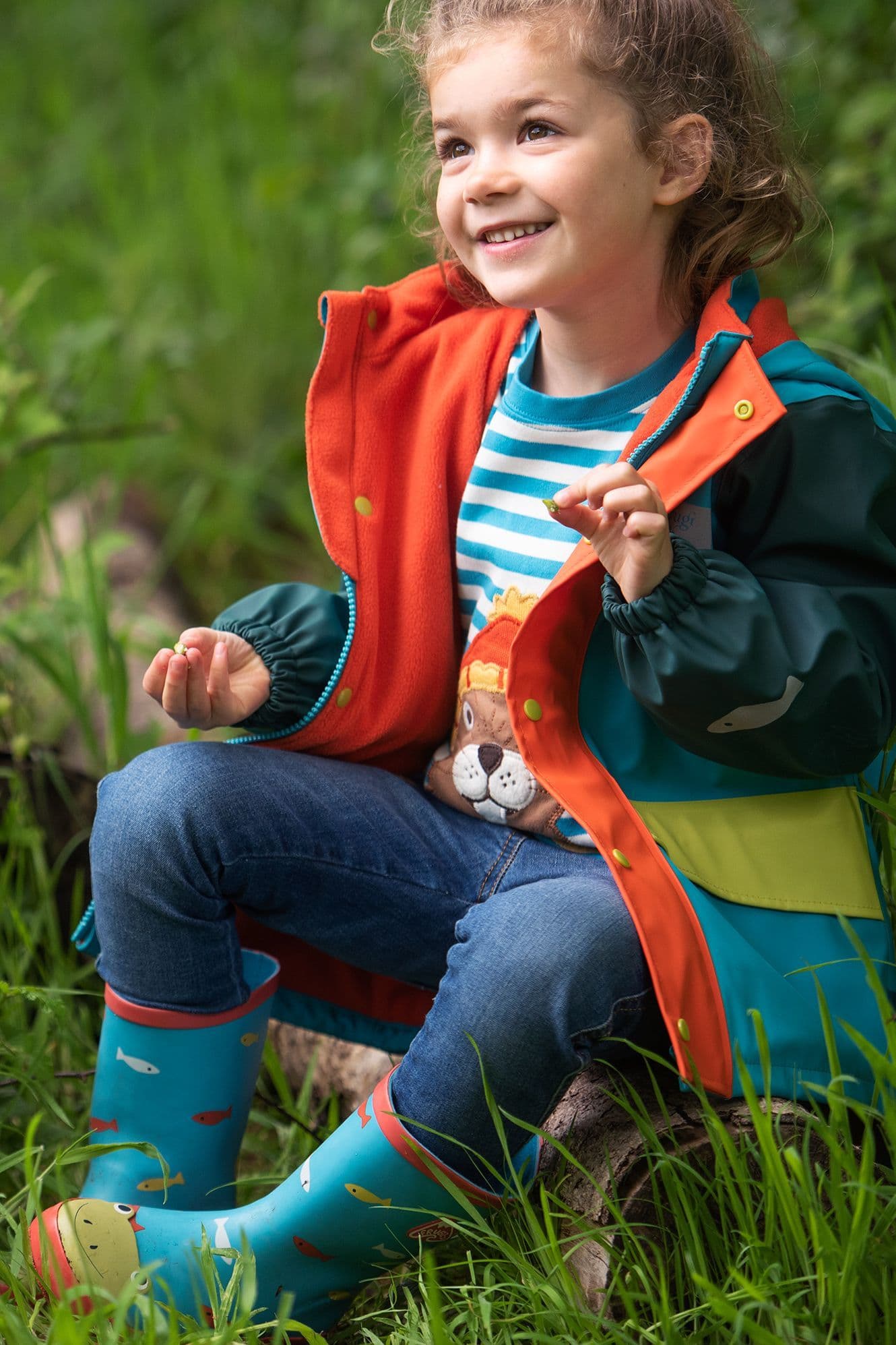 Frugi The National Trust Beaver Puddle Buster Coat