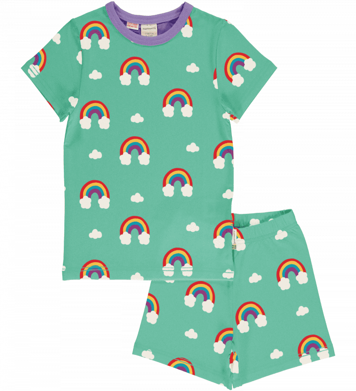 Maxomorra Rainbow Short PJ s SS25