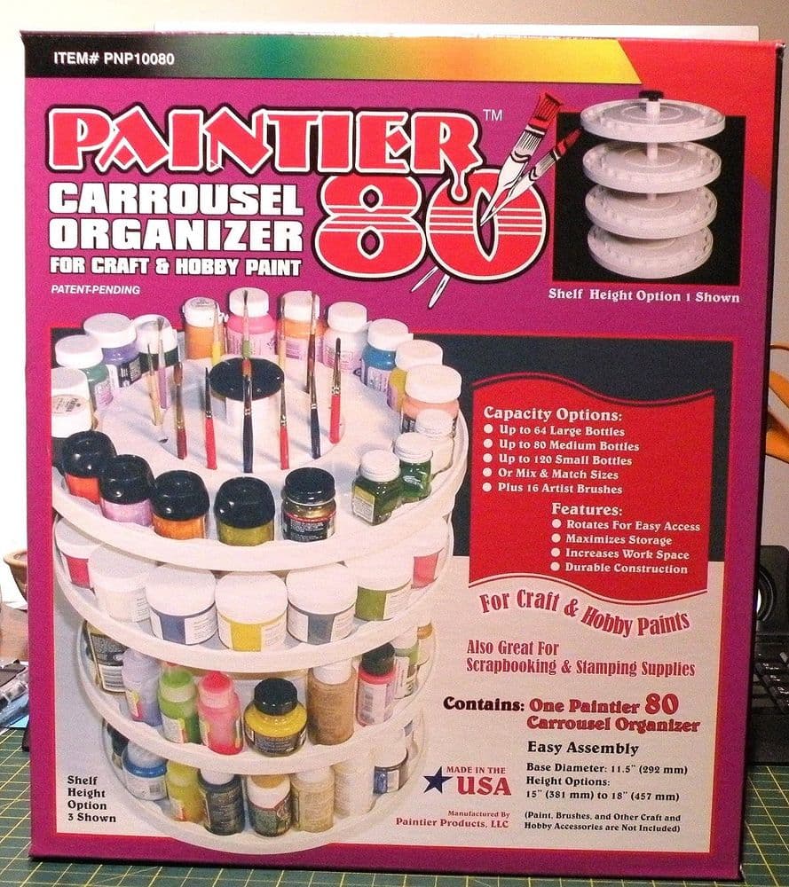 Paintier 80 paint storage