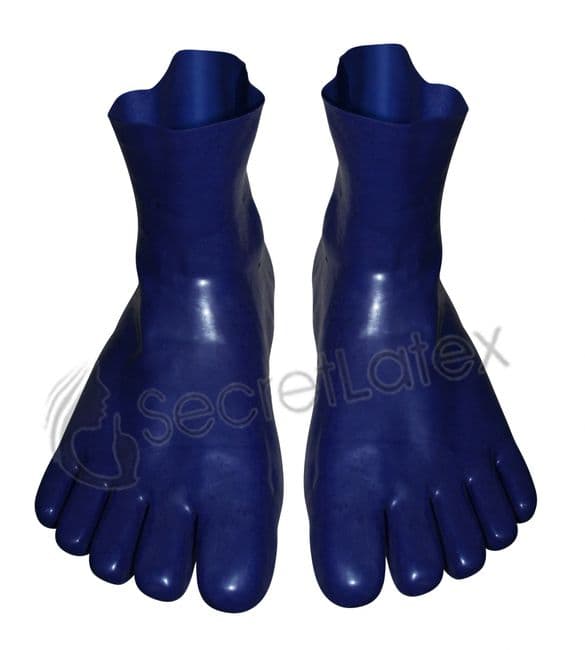 Latex Toe Socks Multiple Colours