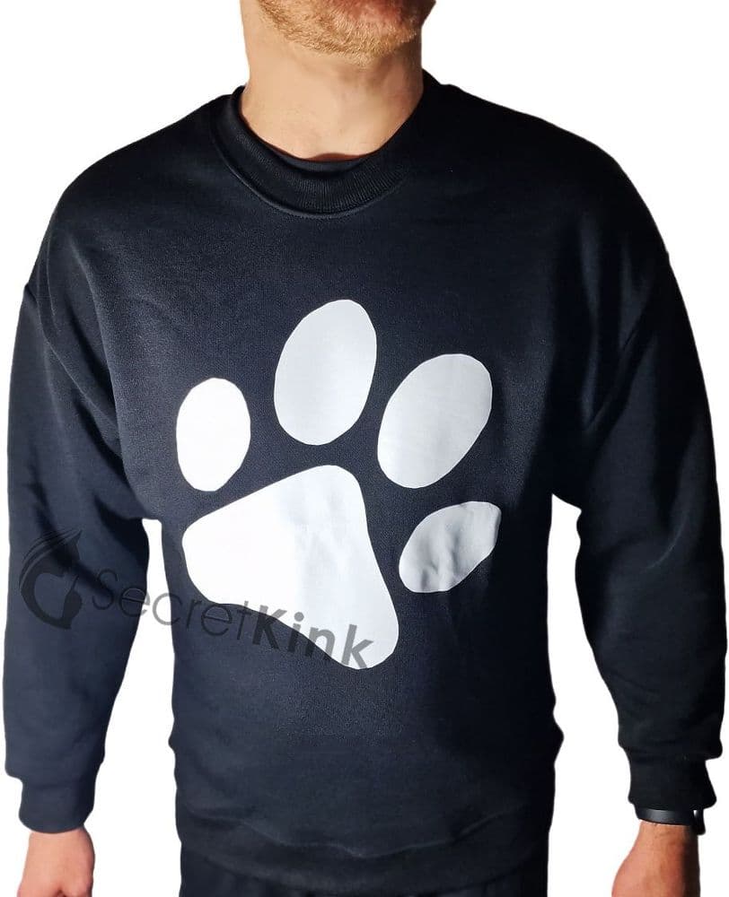 Puppy Paw Print Sweater