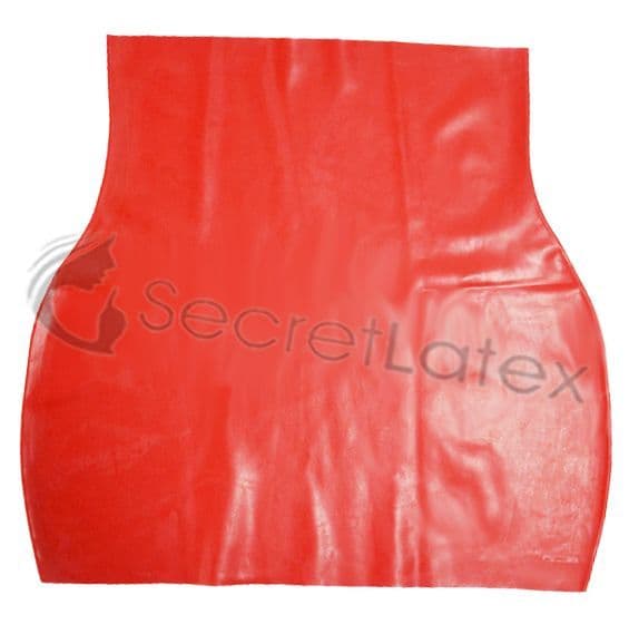 Womens Latex Mini Skirt Black Or Red