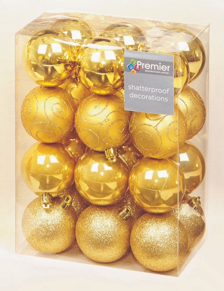Premier Multi Finish Balls - 24x60 Gold