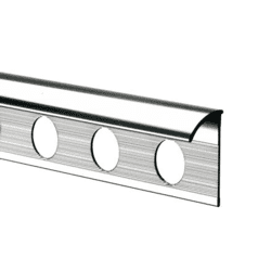 Tile Rite Tile Trim - 2 4m x 10mm Chrome