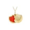 9ct Yellow Gold Oyster Shell Sliding Locket