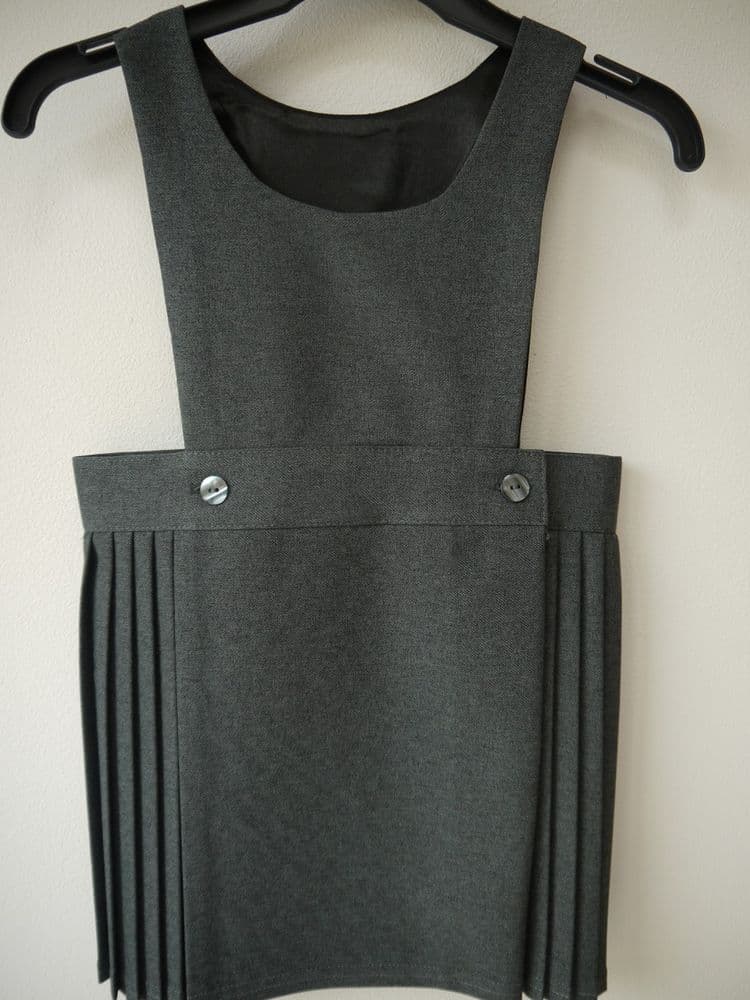 Grey Bib Pinafore